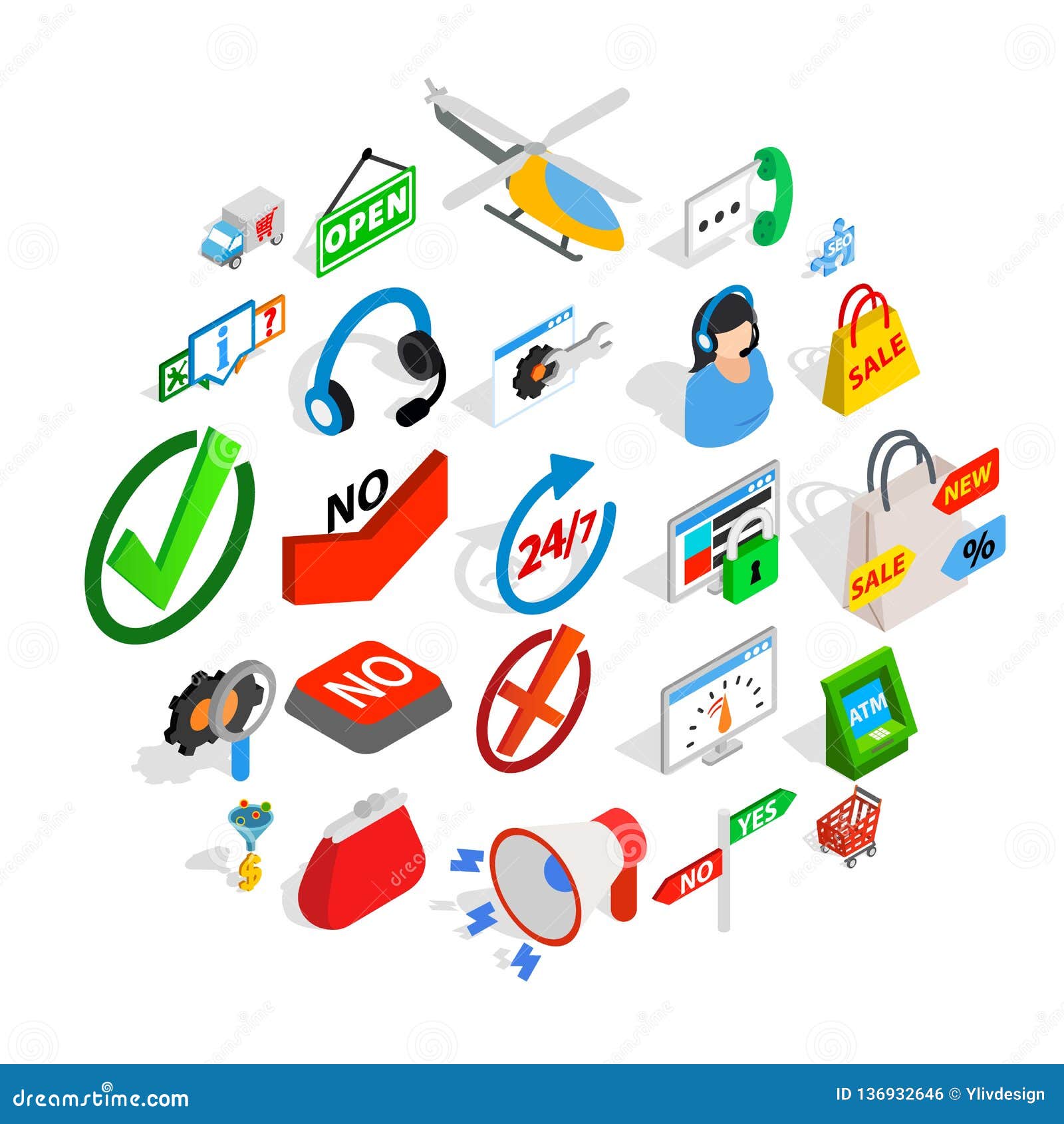 Auction Icons Set, Isometric Style Stock Vector - Illustration of ... Auction Icons Set, Isometric Style Stock Vector - Illustration of ...