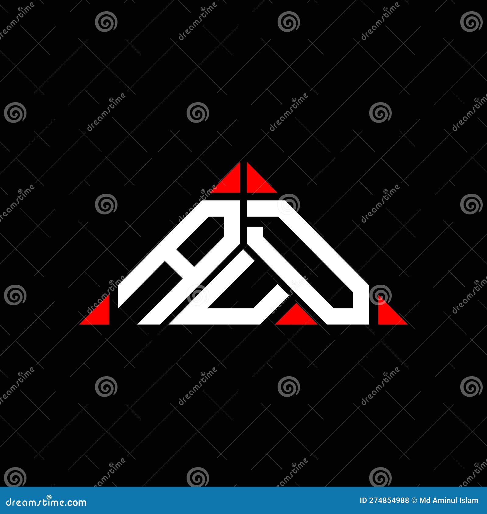 AUD Letter Logo Creative Design with Vector Graphic, AUD Simple and ...