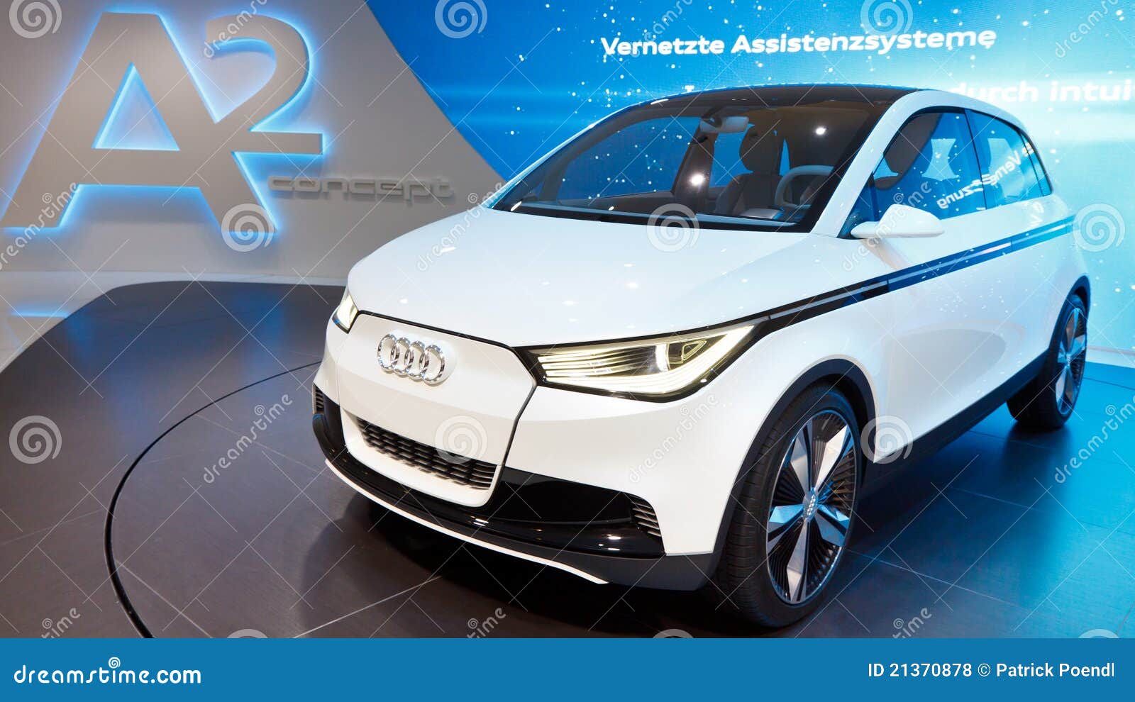 Audi A2 Concept Car editorial stock photo. Image of design - 21370878