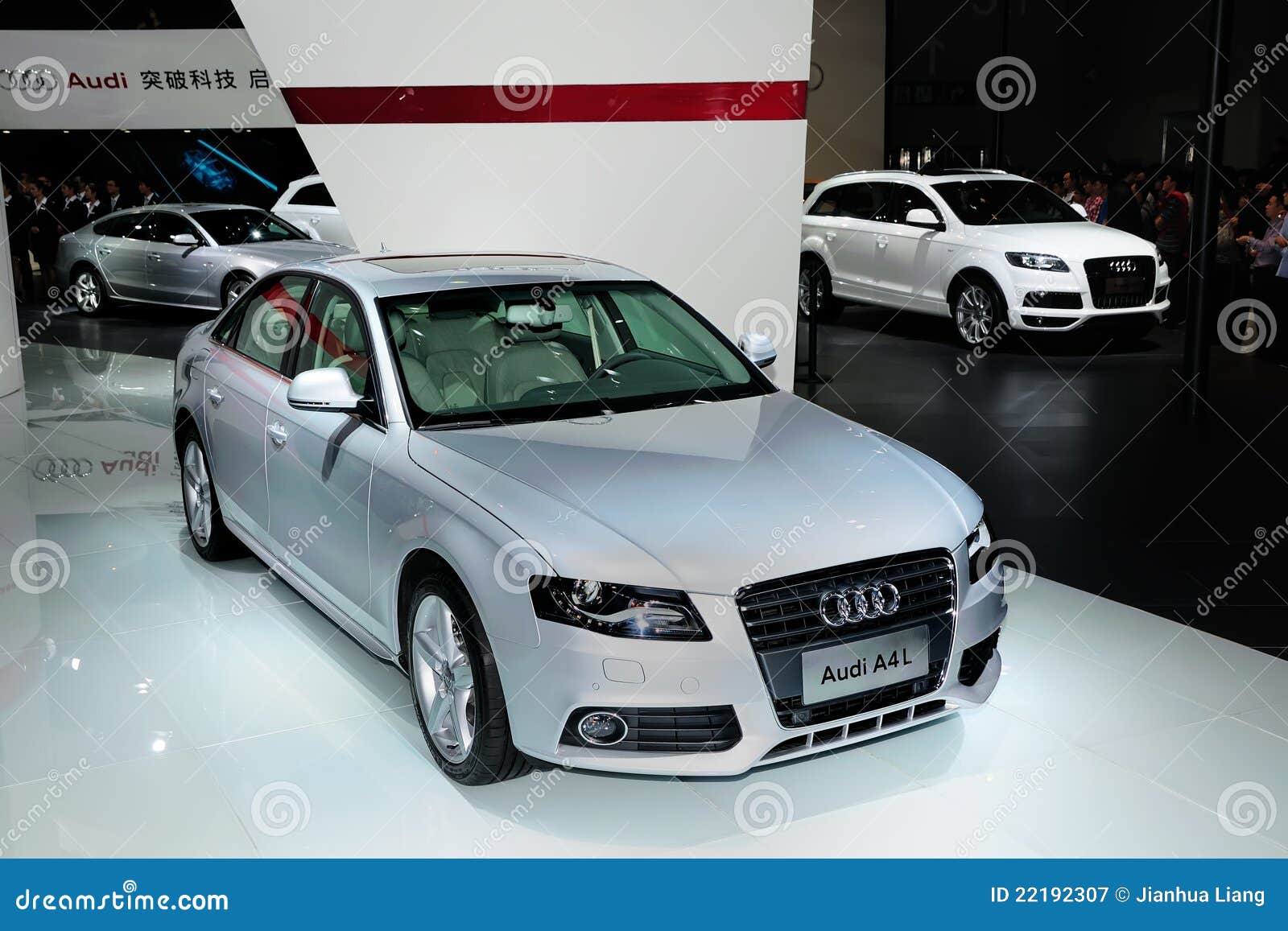 Audi A4L editorial photography. Image of exhibition, autoshow - 22192307