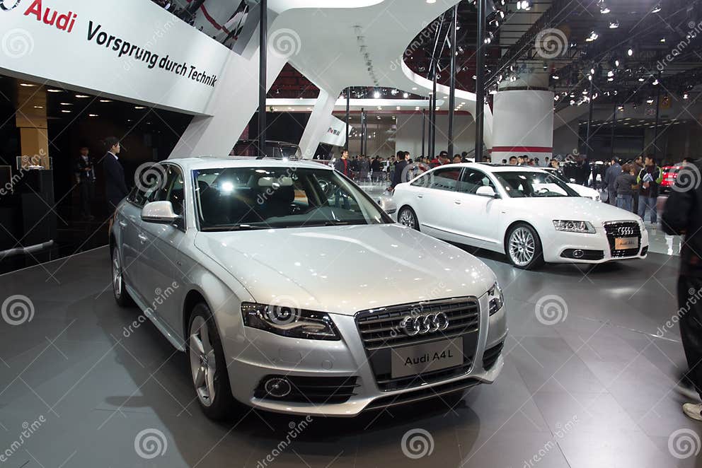 Audi A4L car editorial stock image. Image of concept - 17596464