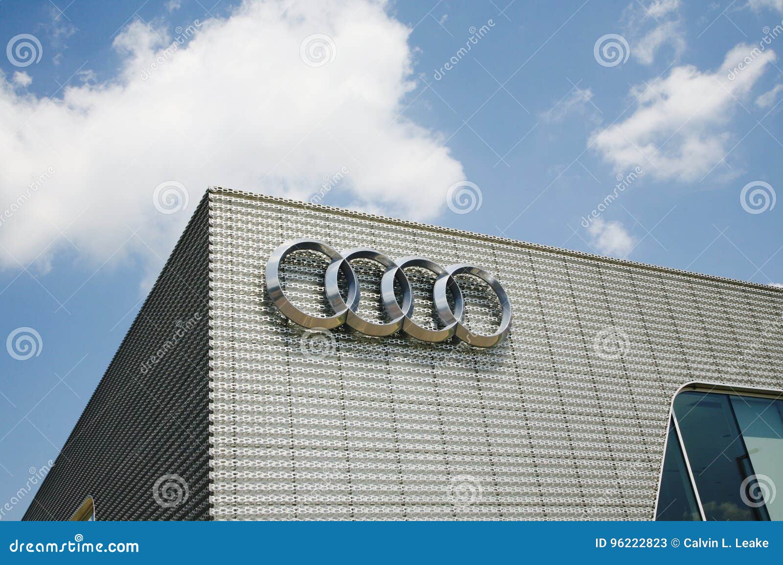 Audi Automobile Corporation Logo Redaktionelles Stockfoto - Bild von ...