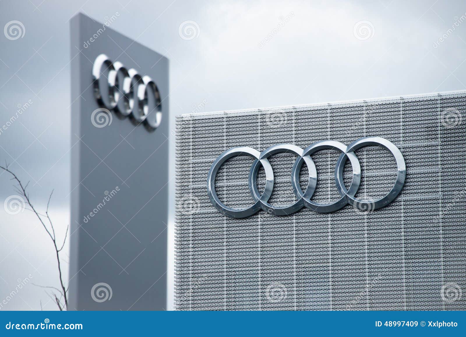 Audi building editorial stock image. Image of auto, marketing - 48997409