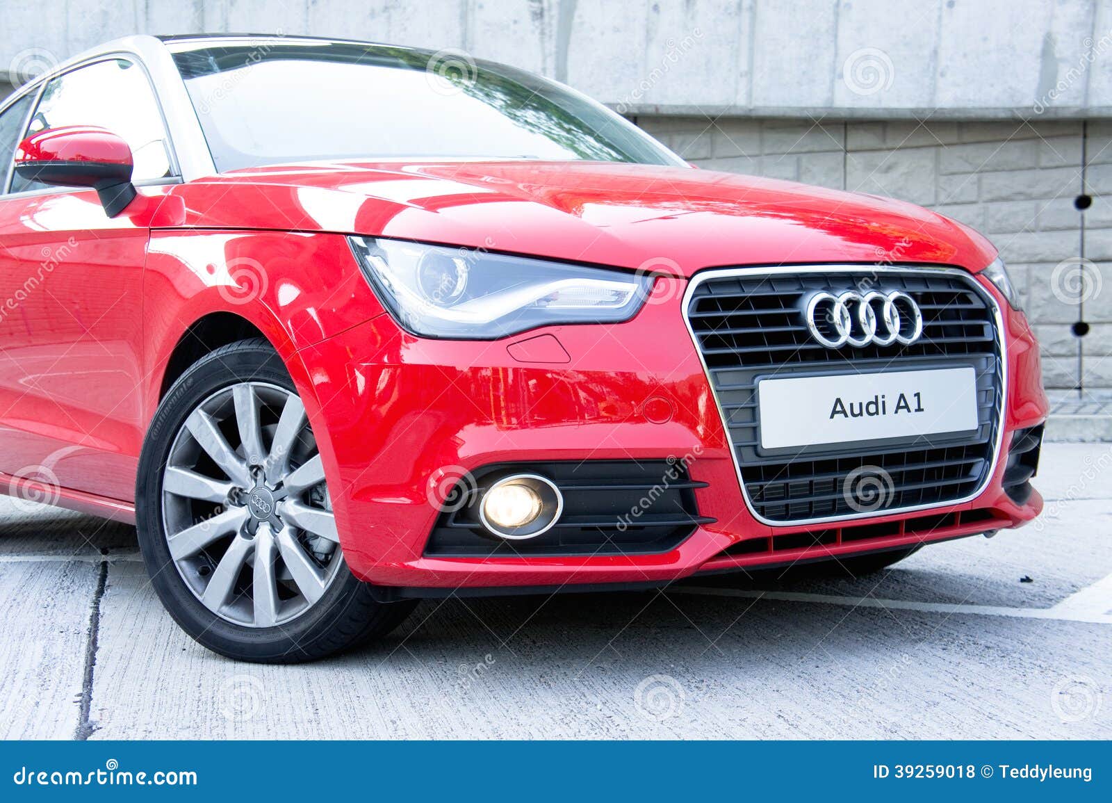 Audi A1 Hatchback editorial stock photo. Image of motor - 39259018