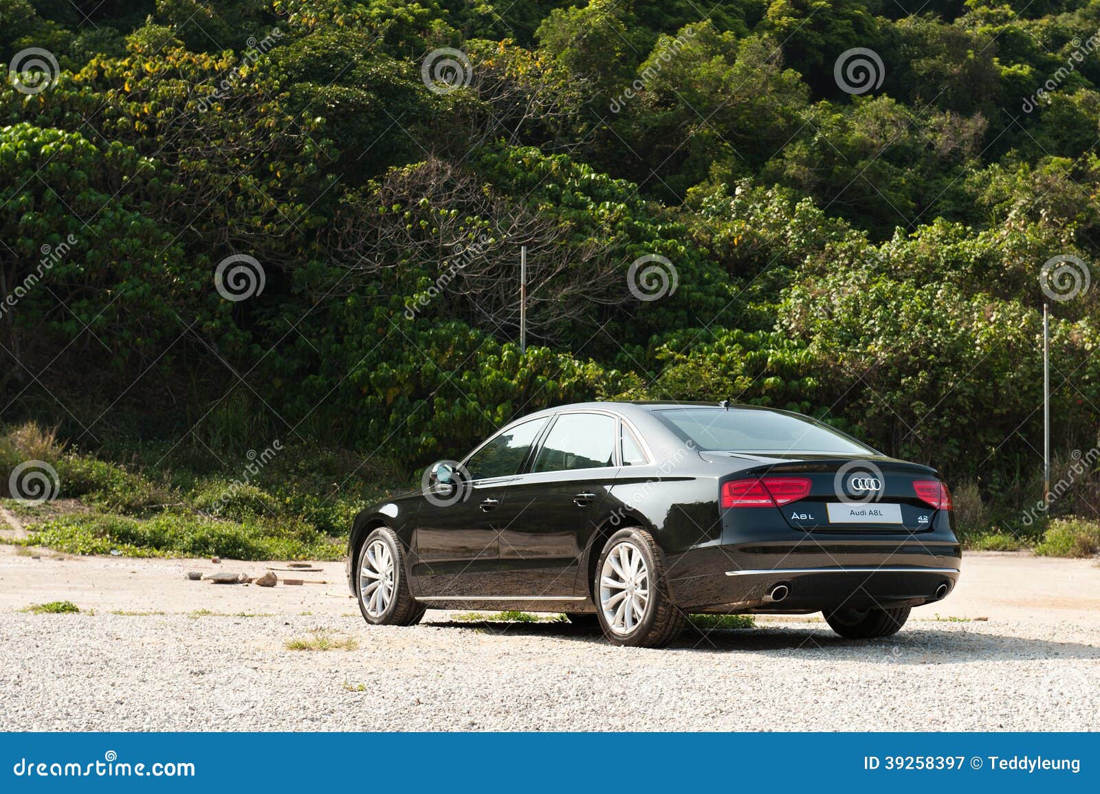 Audi A8L Long Base Sedan editorial photography. Image of technology ...