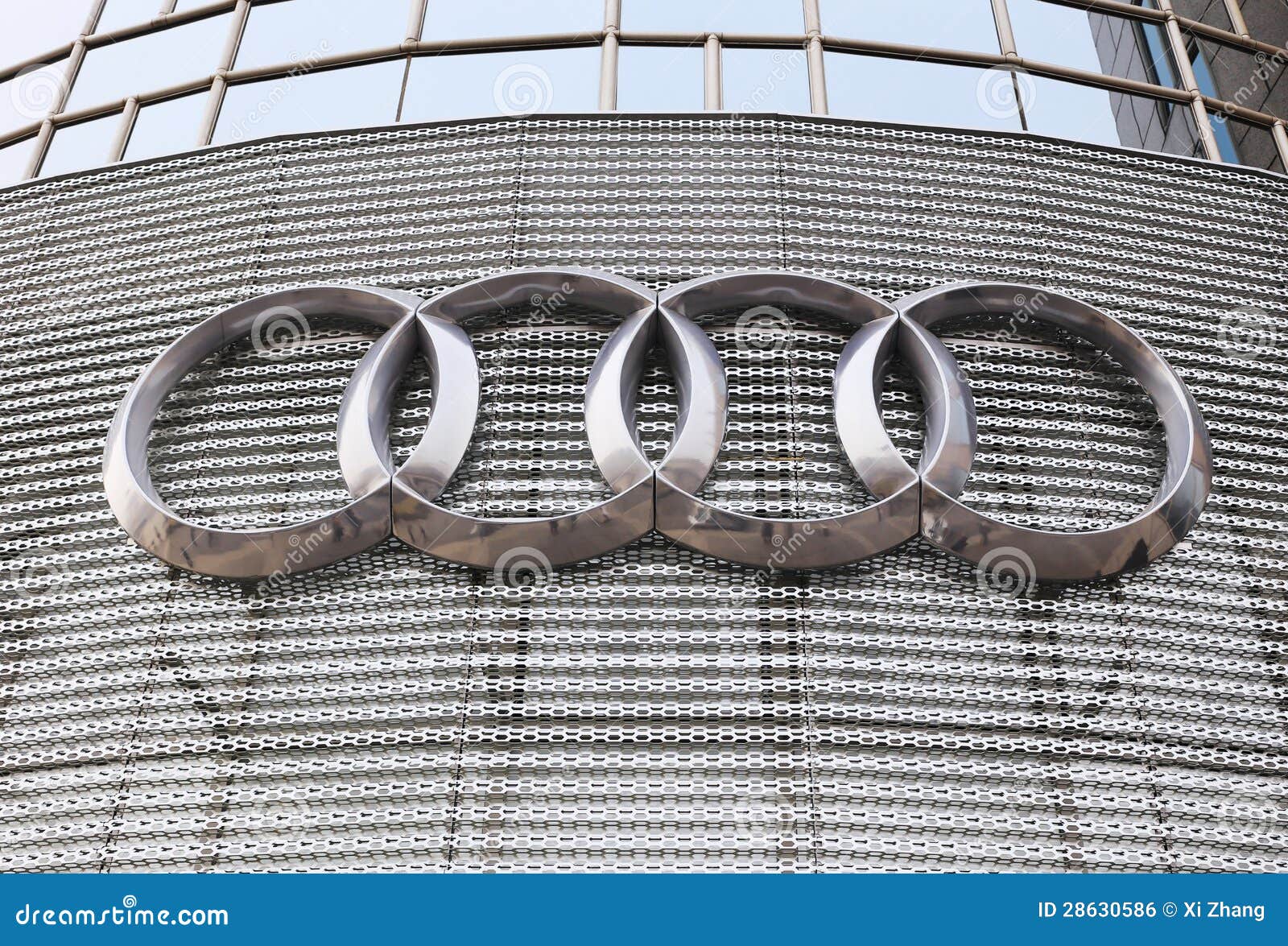 Audi Logo editorial photo. Image of trademark, advertising - 28630586