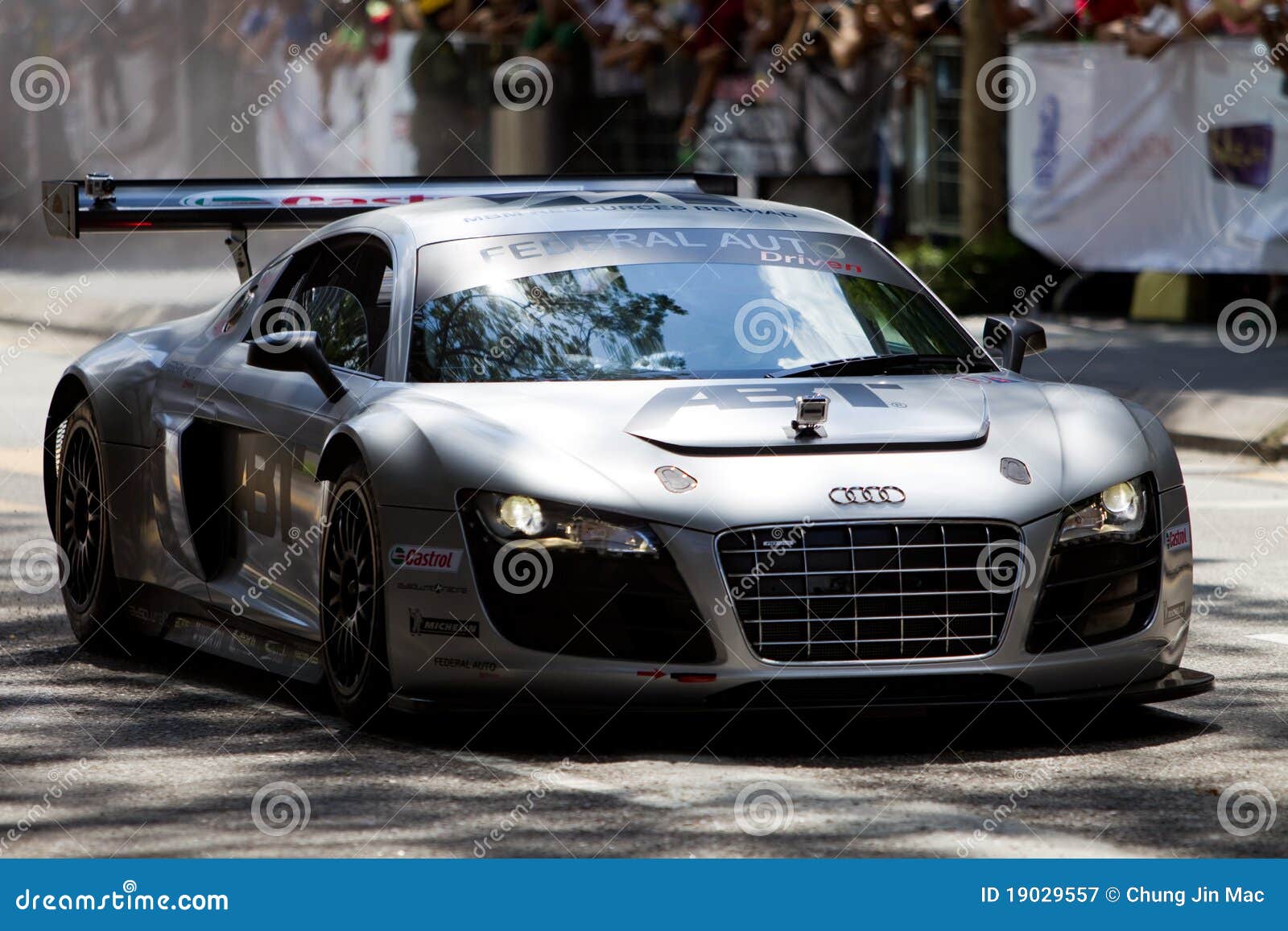 Audi R8 Showcase in Conjunction with F1 Demo Editorial Photography ...