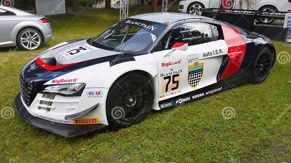 Audi Race Car image stock éditorial. Image du sports - 58791744