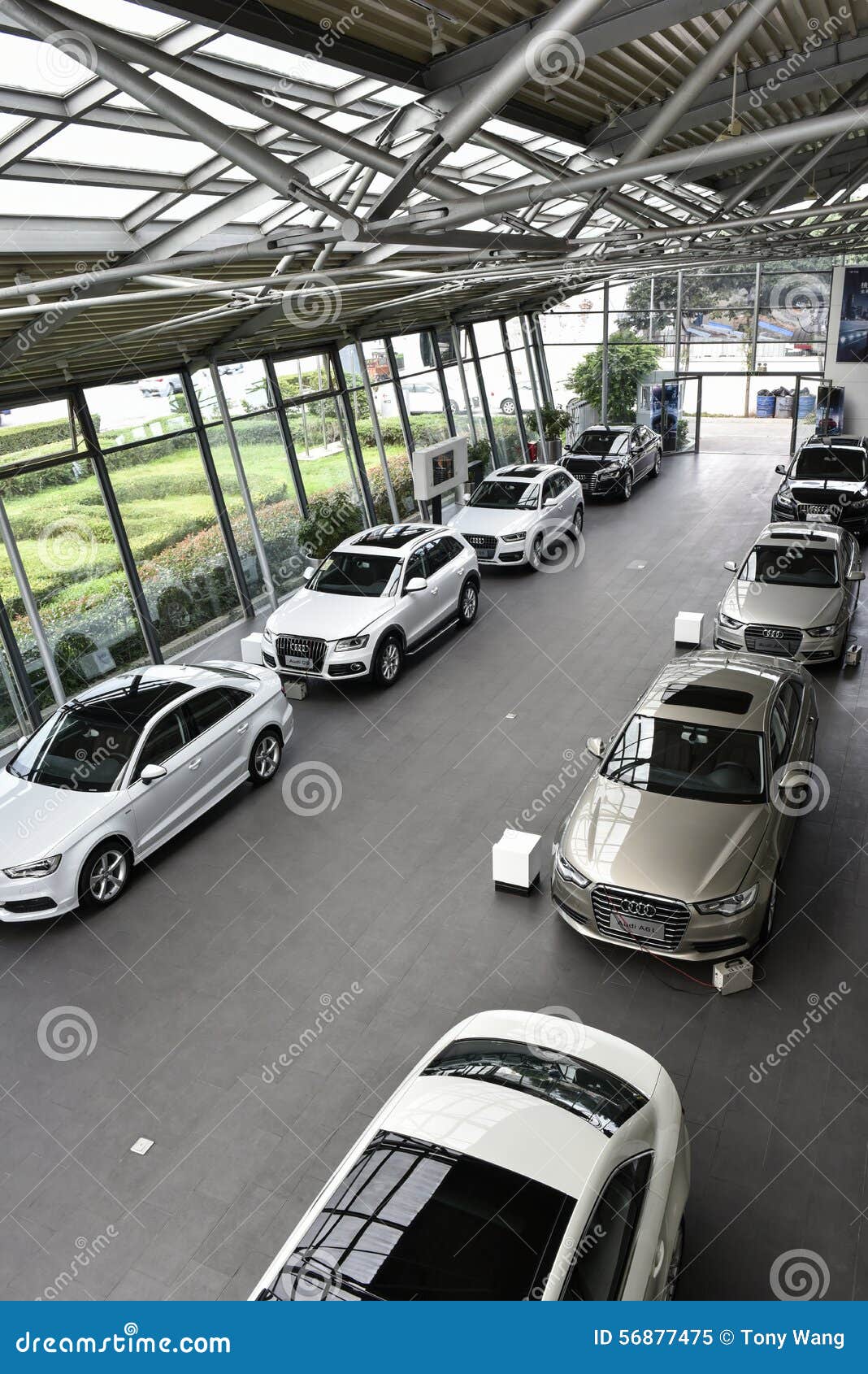 Audi 4S stores. editorial image. Image of stores, mianyang - 56877475