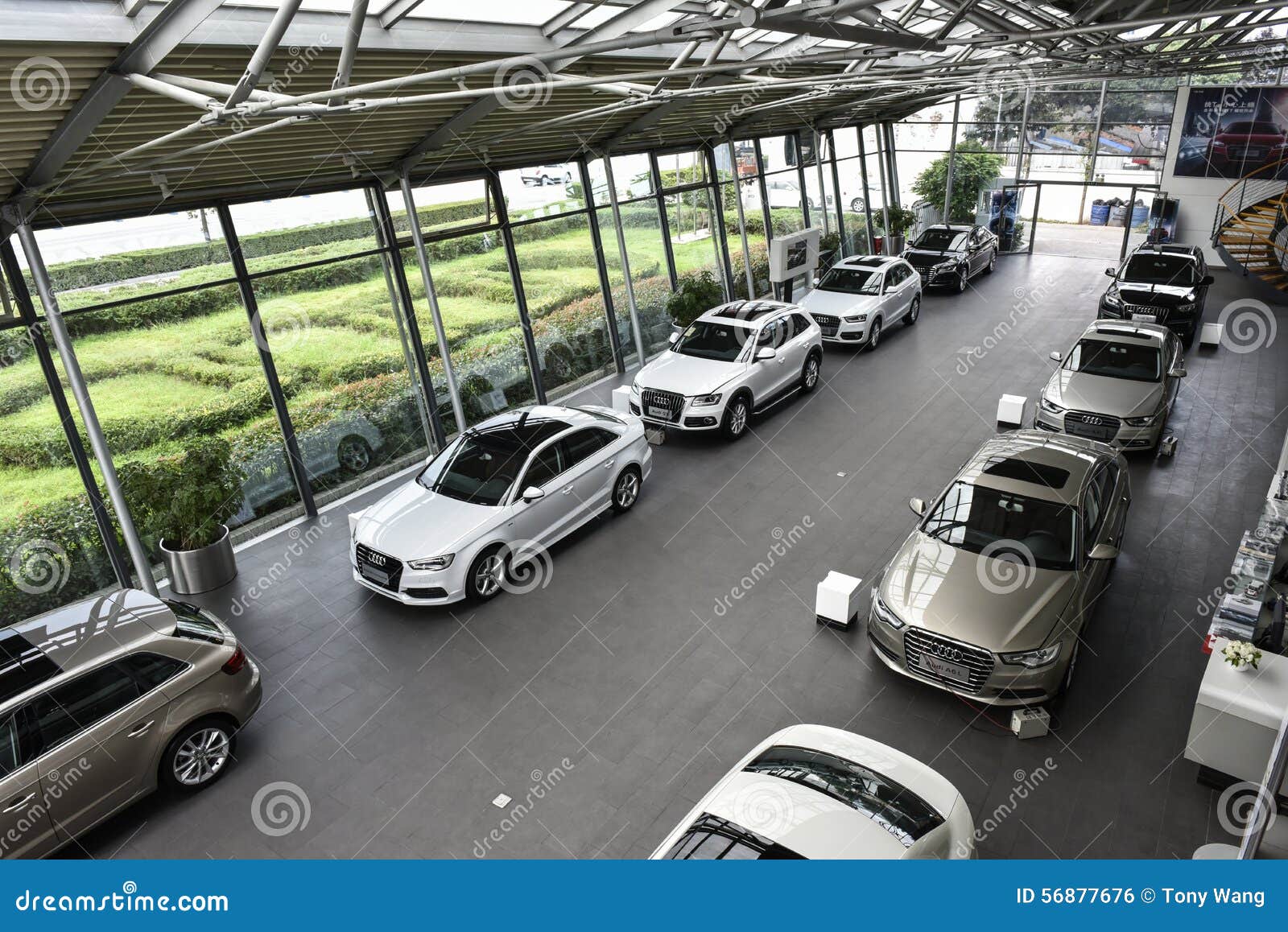 Audi 4S stores. editorial photo. Image of building, sell - 56877676