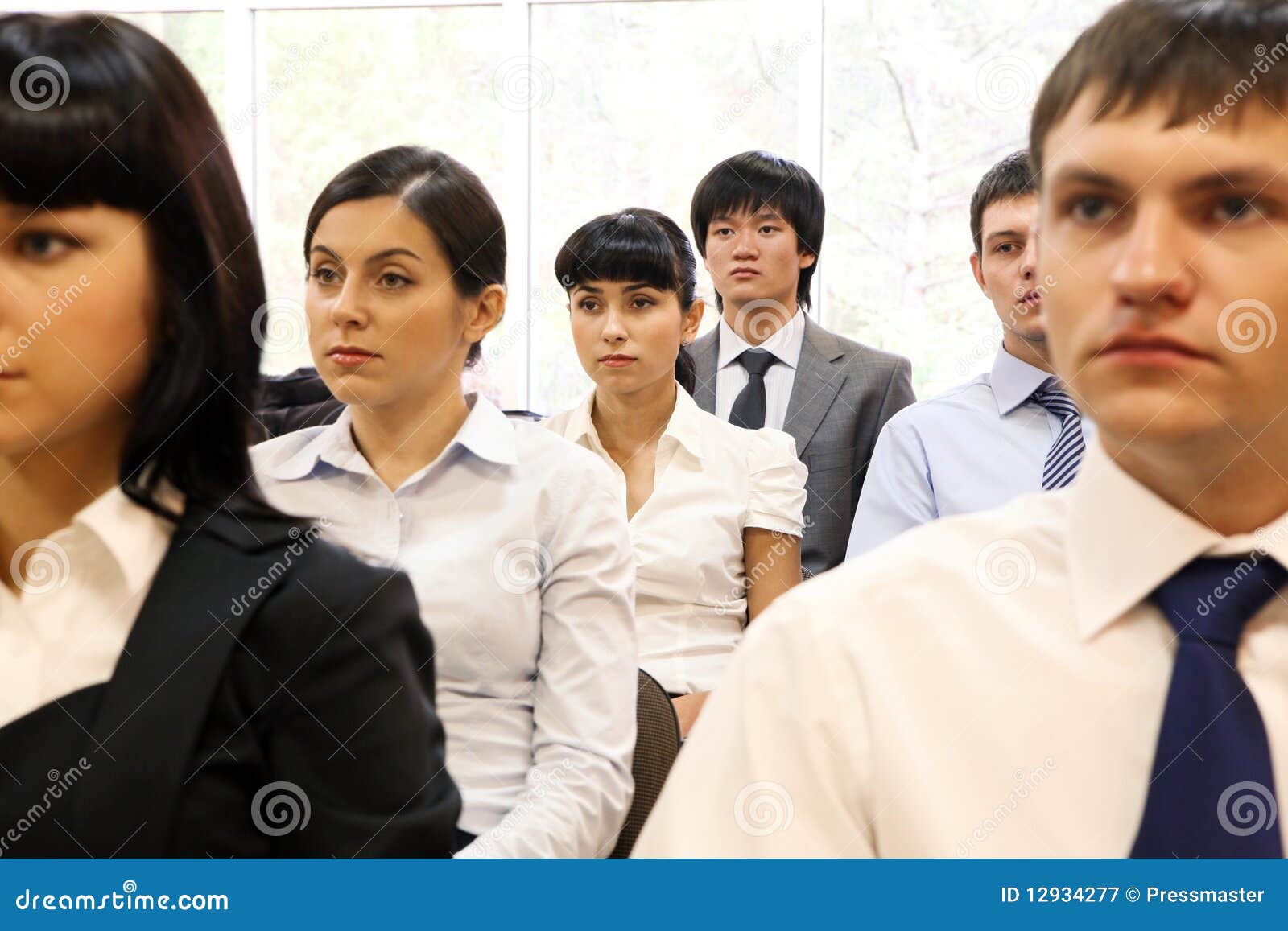 Audience stock image. Image of learn, group, businesspeople - 12934277