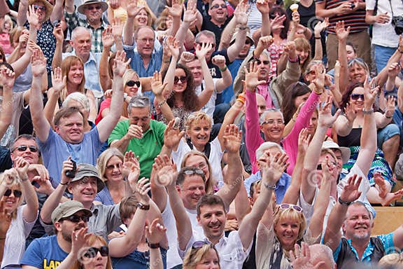 Audience Acclaim editorial stock photo. Image of event - 25981848