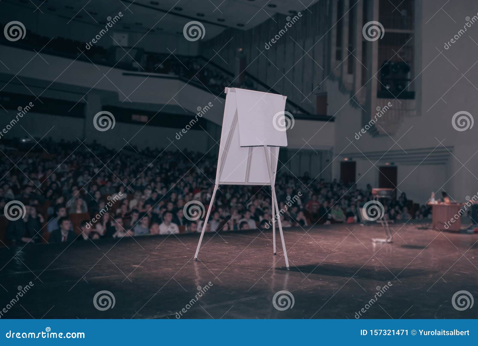 Audience in the Auditorium of the Business Club. Stock Image - Image of ...