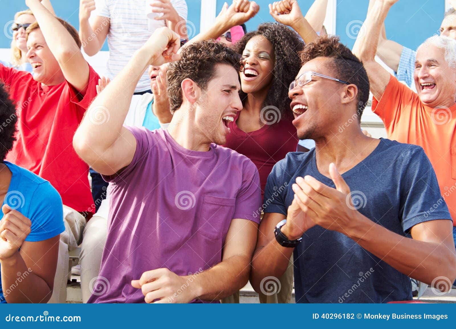 Audience Cheering at Outdoor Concert Performance Stock Photo - Image of ...