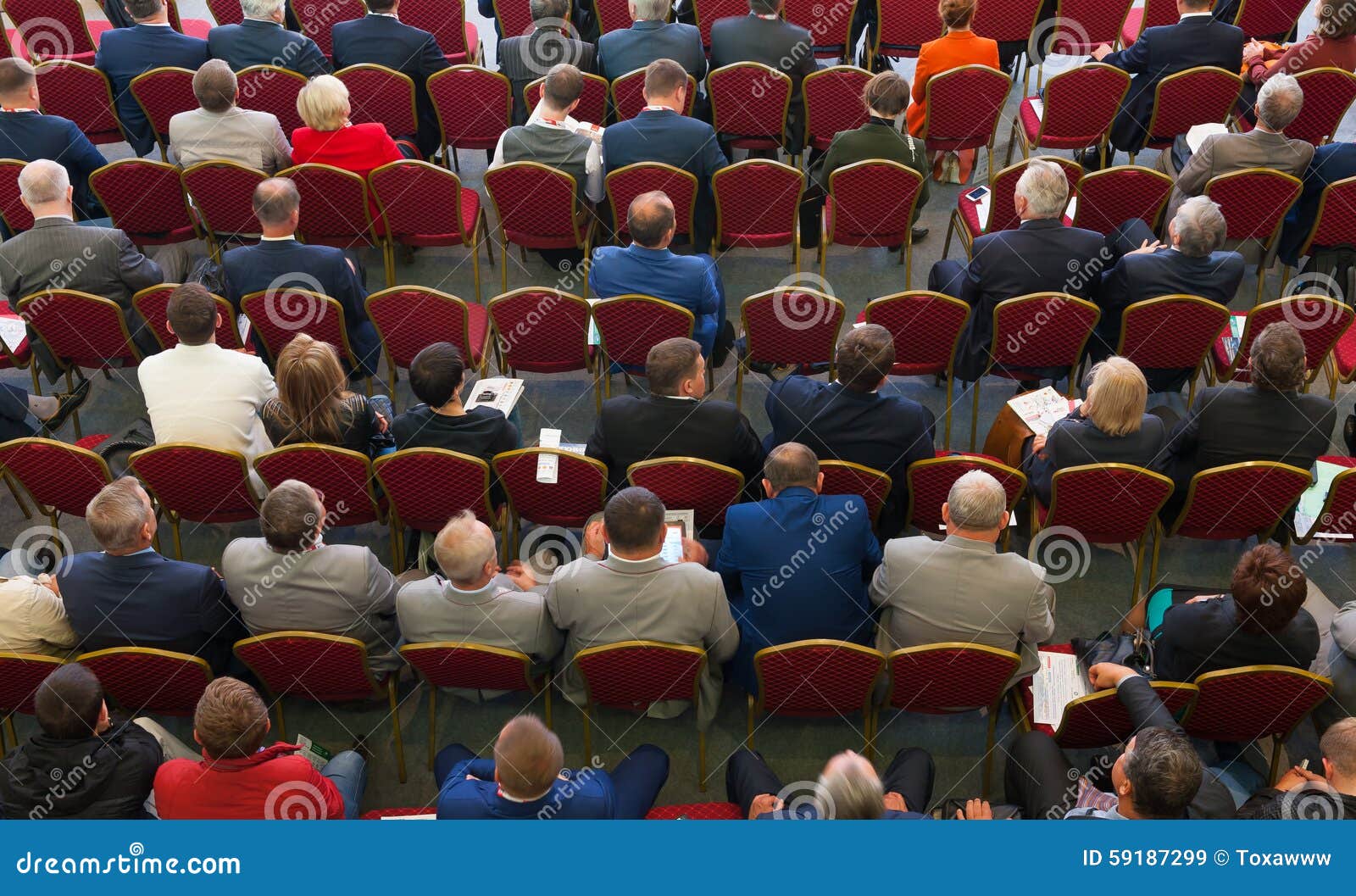 Audience at the conference editorial stock image. Image of people ...