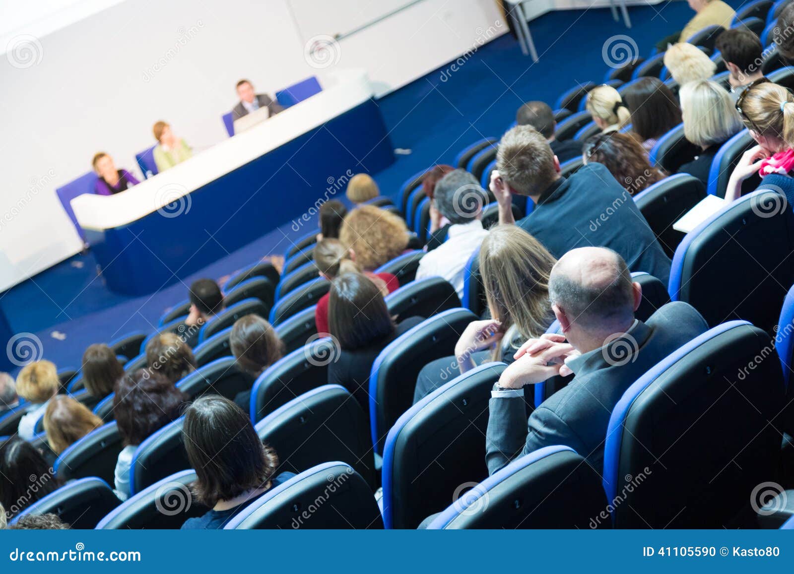 Audience at the Conference Hall. Editorial Image - Image of information ...
