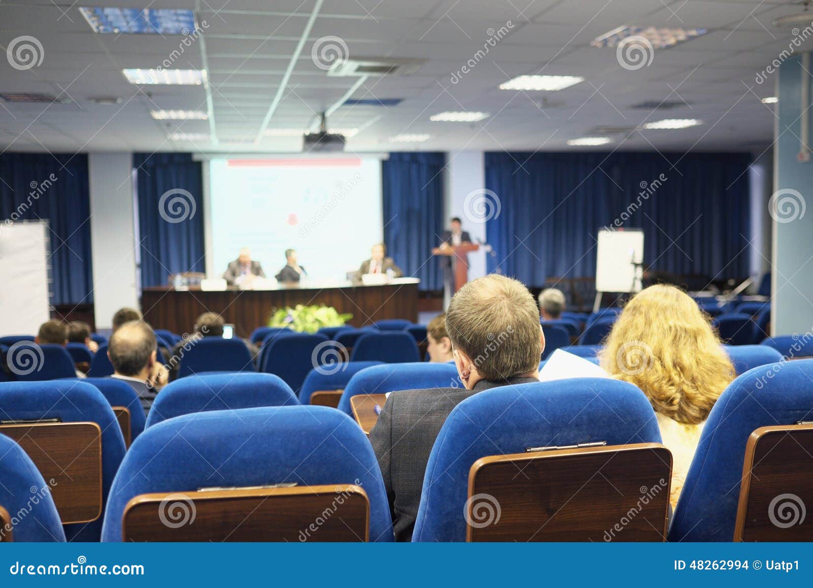 Audience at the Conference Hall Stock Photo - Image of instrument ...
