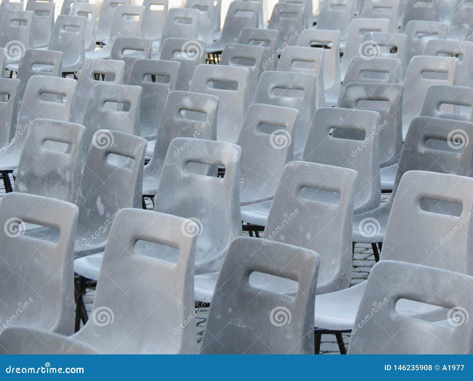 Audience empty seats stock photo. Image of conference - 146235908
