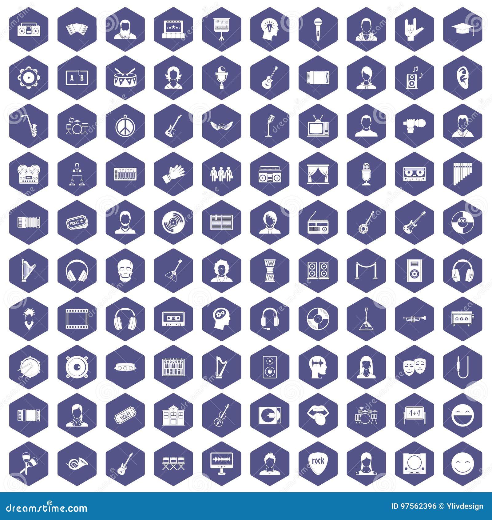Set Of 22 Audience Icons Representing First Party, Second Party, Third ...