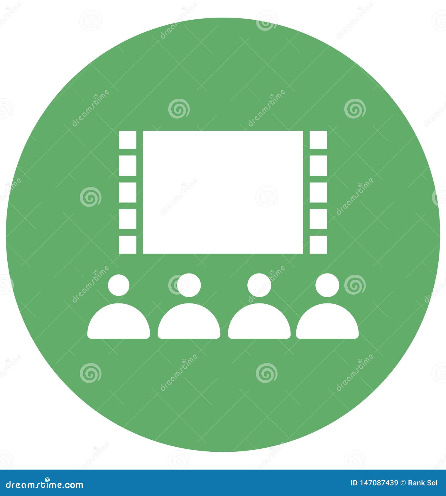 Audience Isolated Vector Icon Which Can Easily Modify or Edit Audience ...