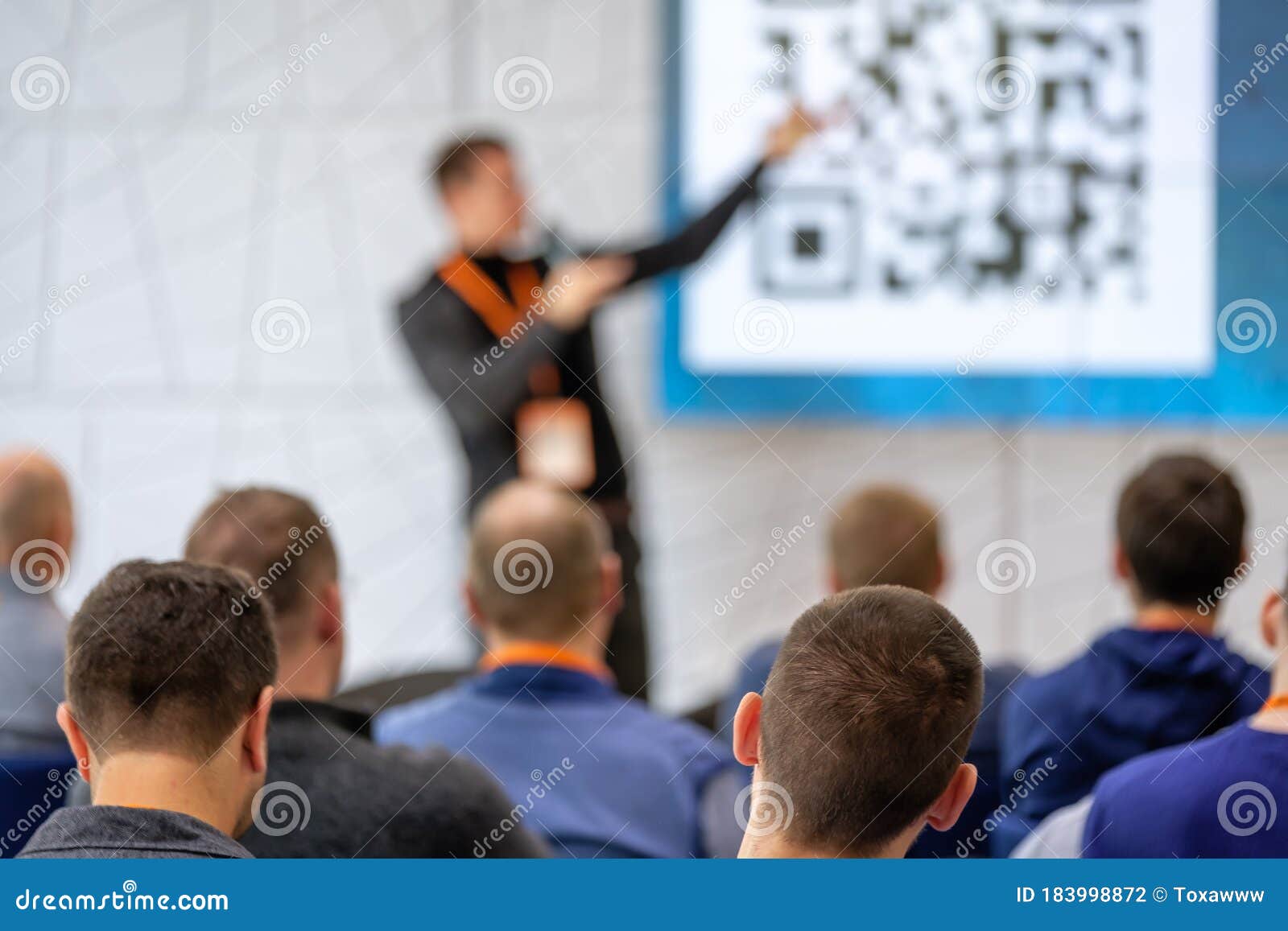 Audience Listens Lecturer at Workshop Editorial Photography - Image of ...