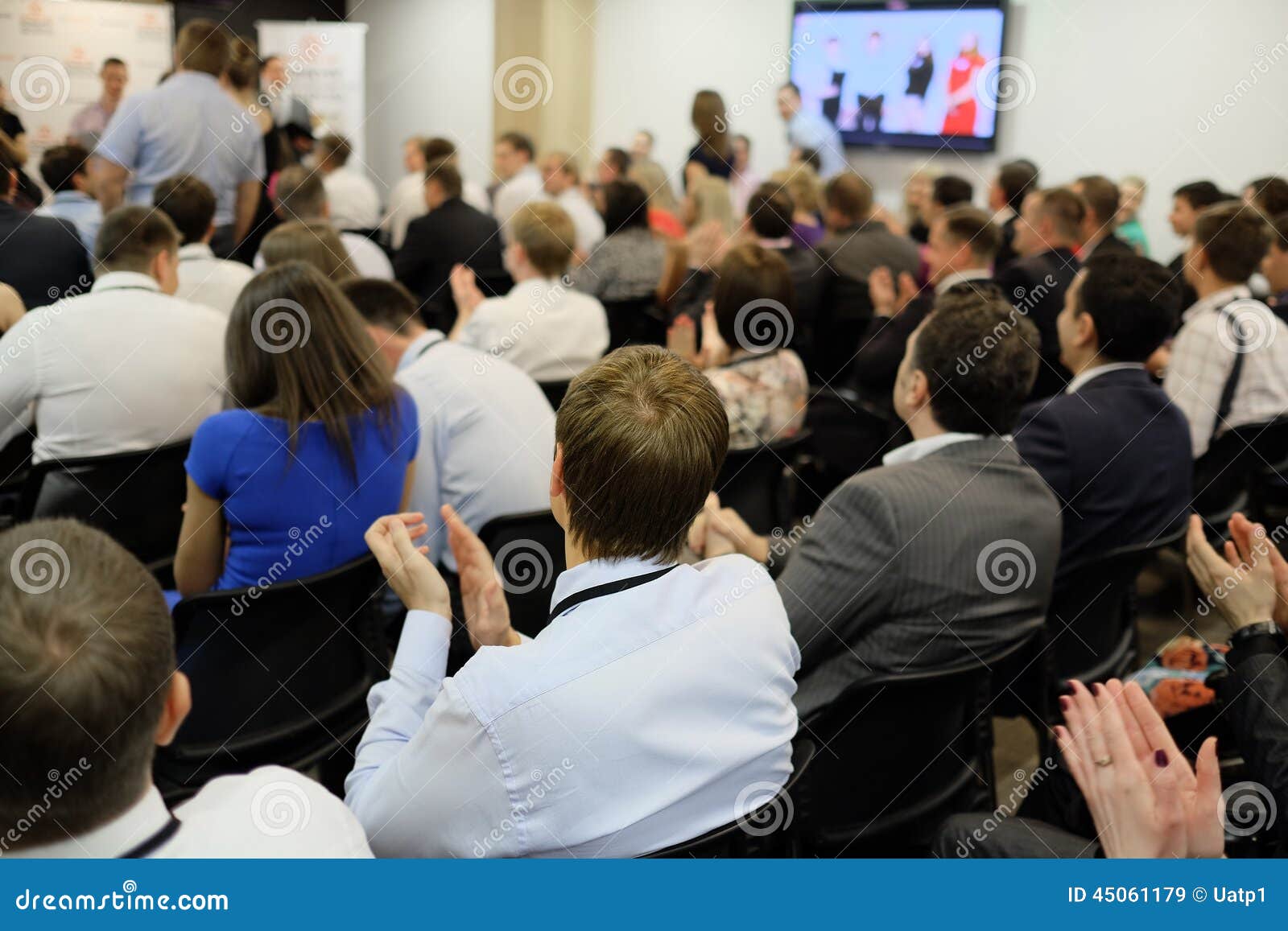 Audience Listens To the Acting Editorial Stock Image - Image of adult ...