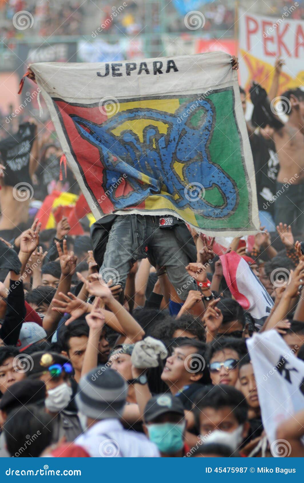 The Audience Music Performances Band Slank Editorial Photography ...