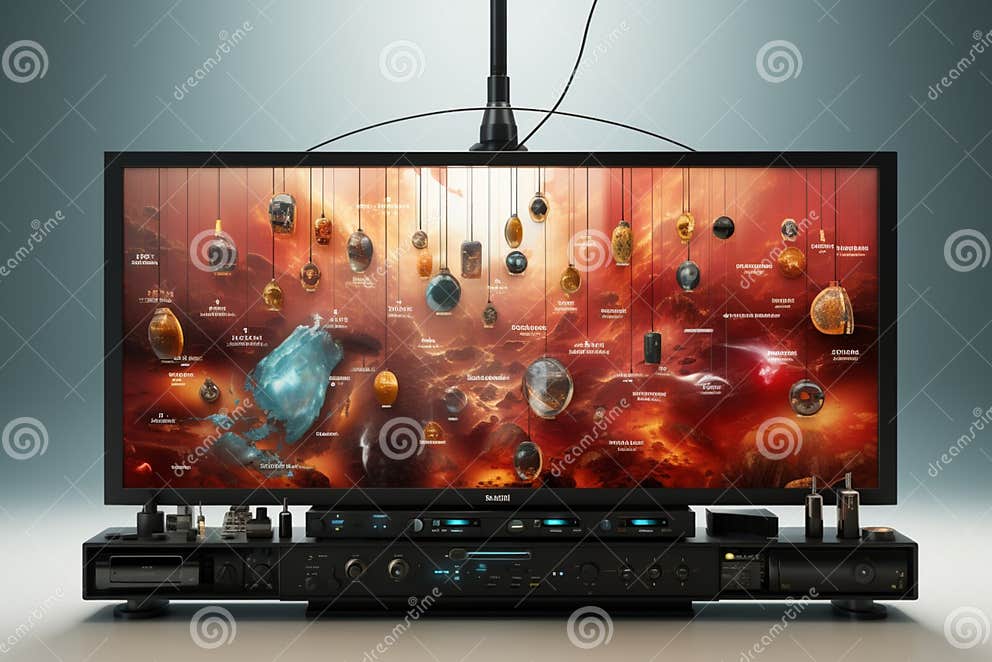 Audience Response System stock illustration. Illustration of talk ...