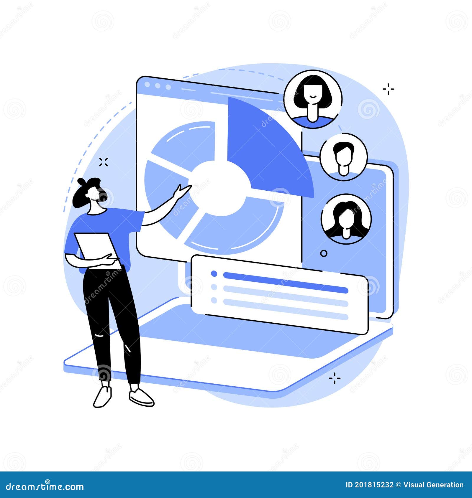 Segmentation Illustration Royalty-Free Cartoon | CartoonDealer.com ...