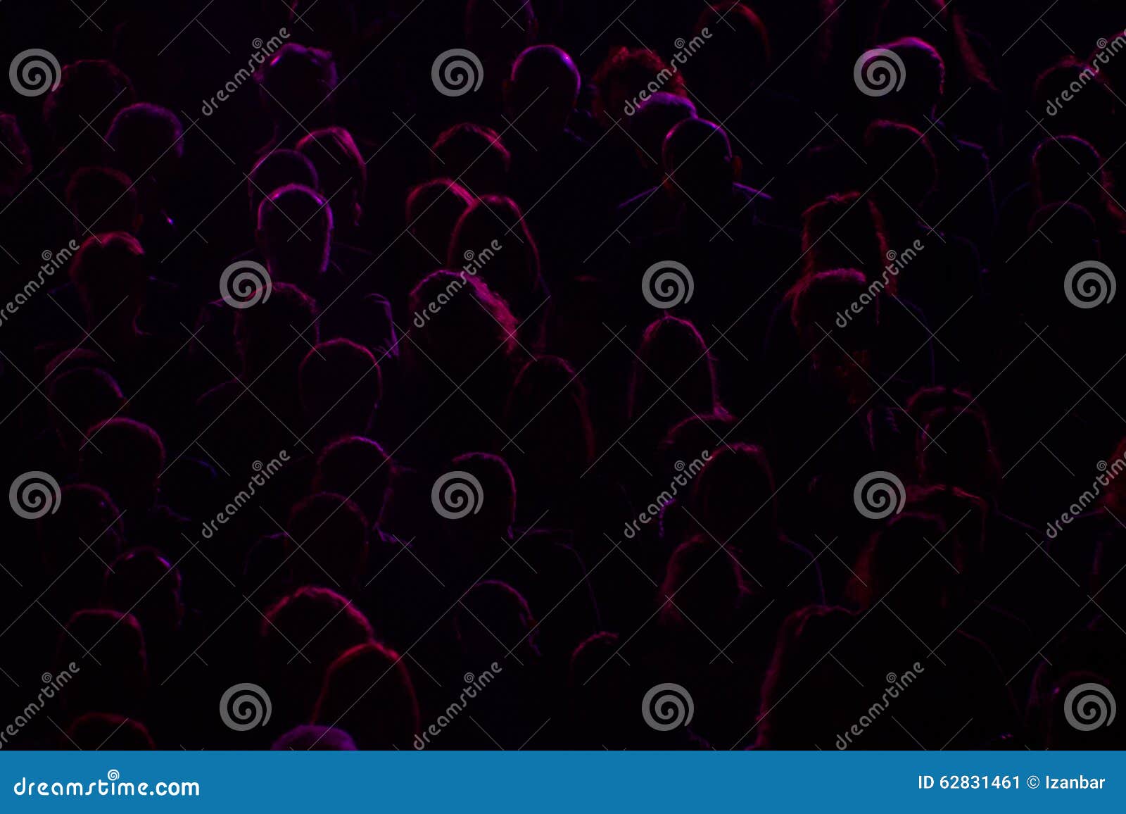 Audience Silhouette Crowd Public Spectacle Stock Image - Image of ...