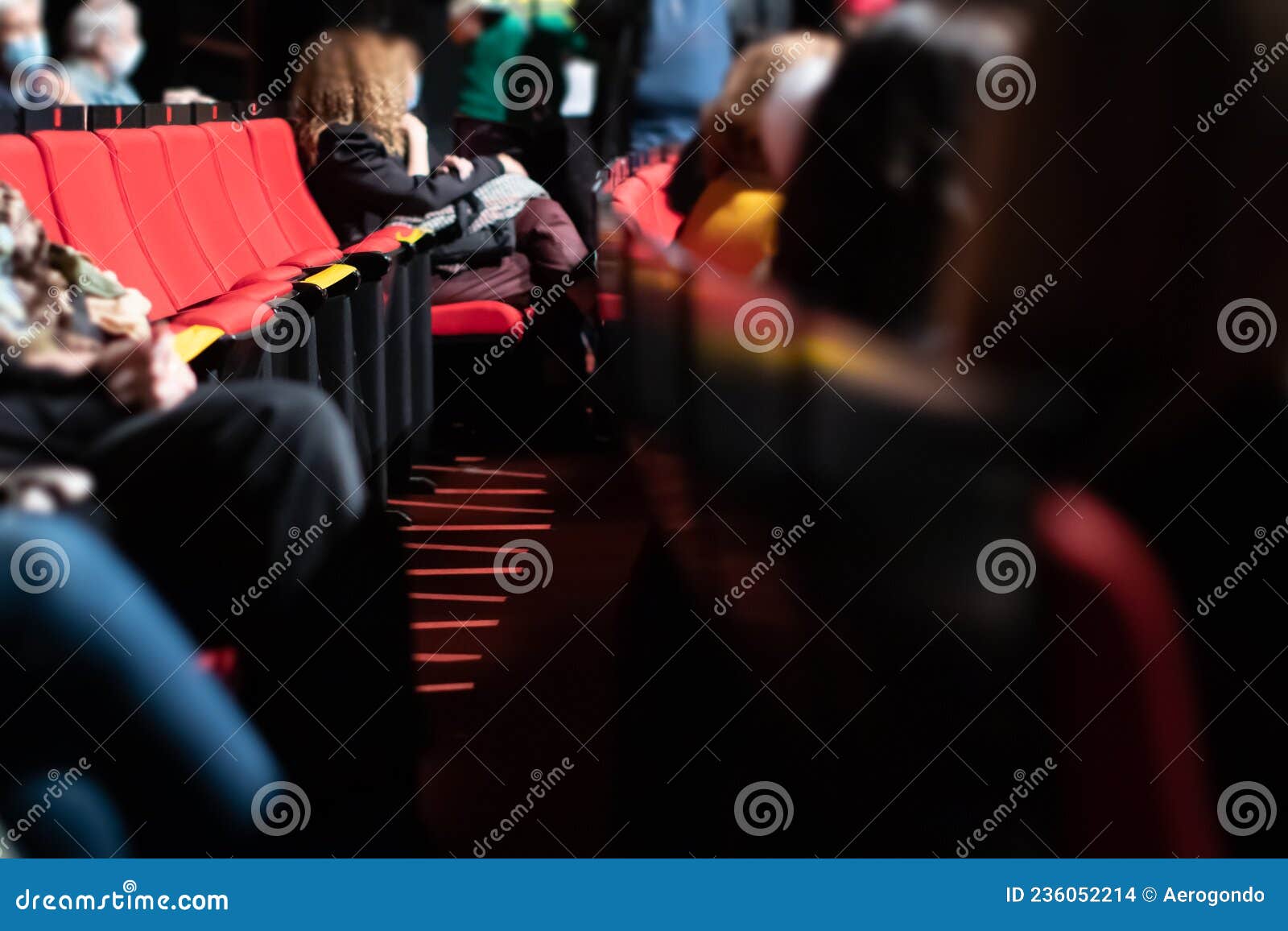 Audience at the Theater Watching a Play Editorial Stock Image - Image ...