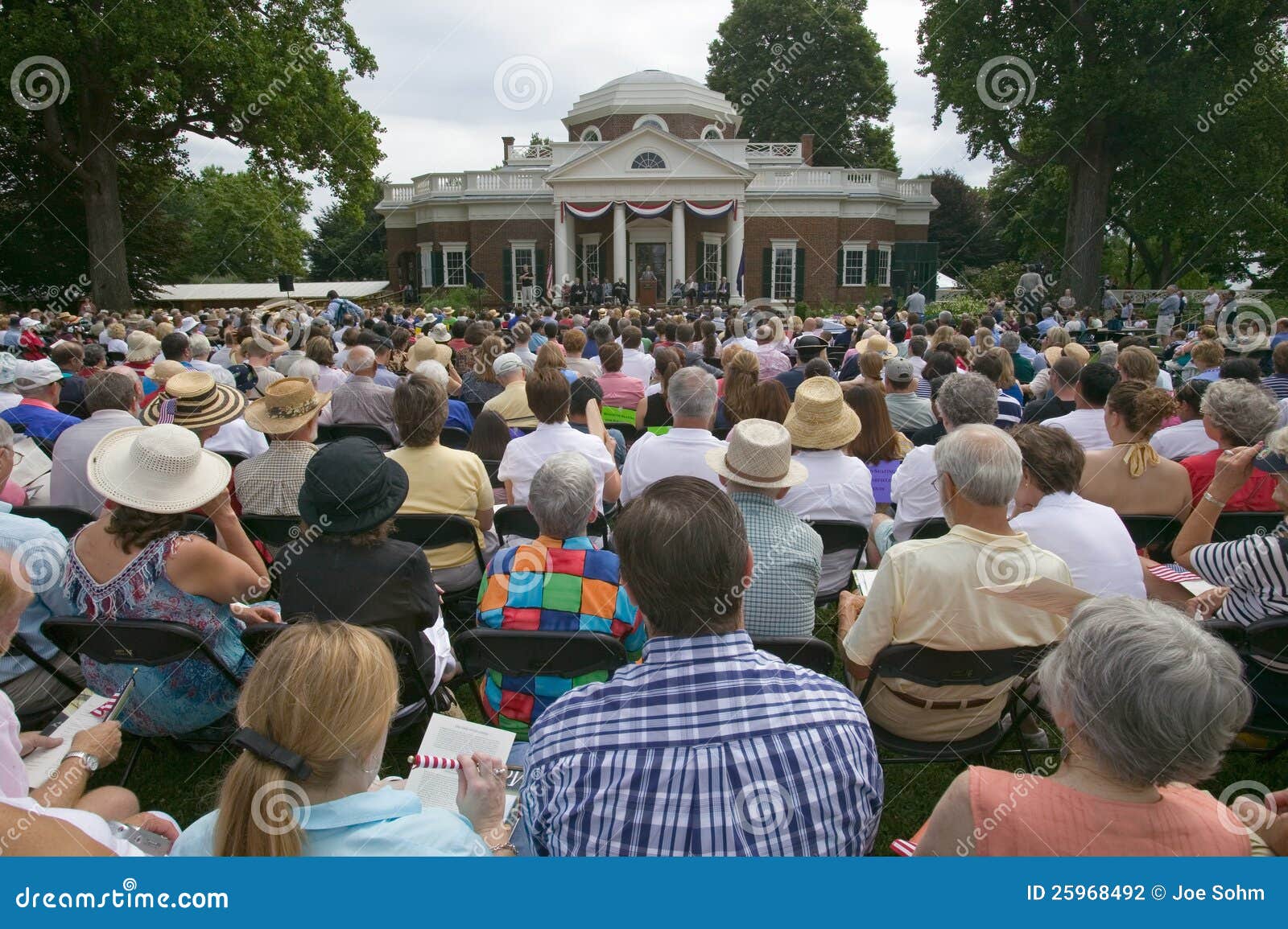 Audience Watching 76 New American Citizens Editorial Photography ...