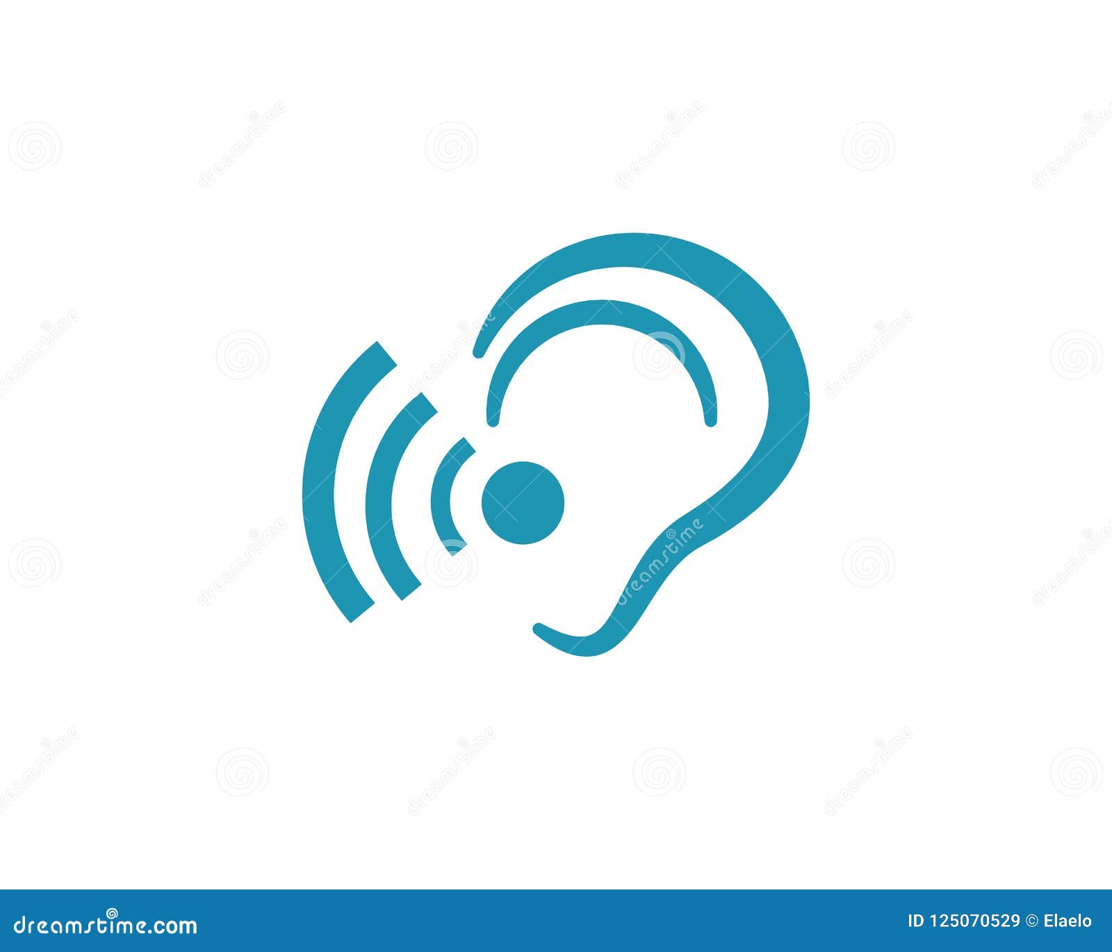 Audiencia Logo Template ilustración del vector. Ilustración de escuchar ...