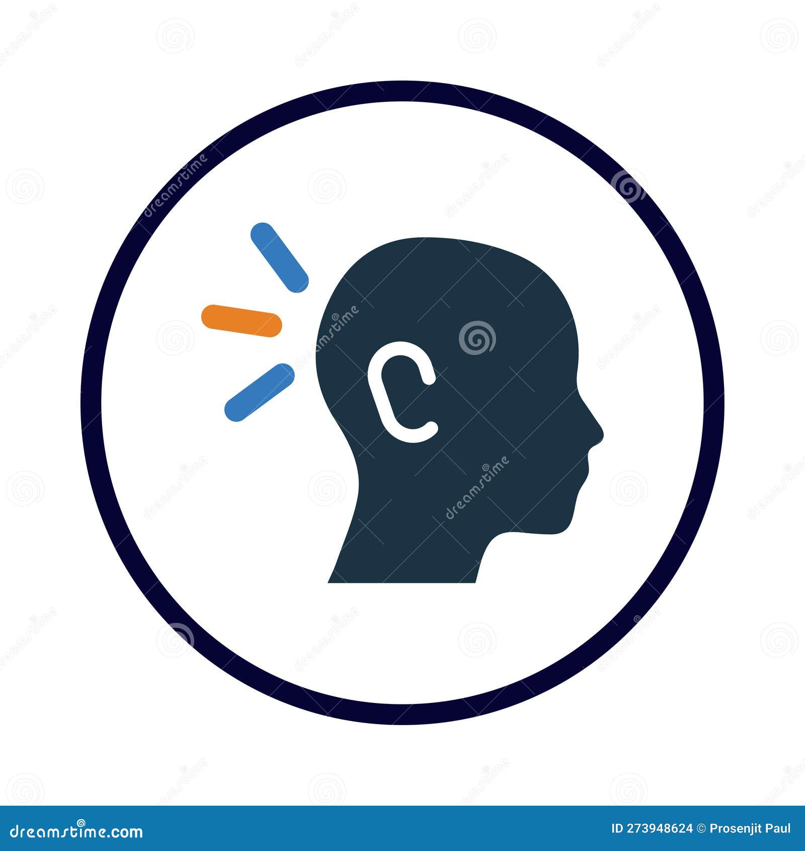 Audio, Audiology, Ear, Head, Audiology Icon Stock Vector - Illustration ...