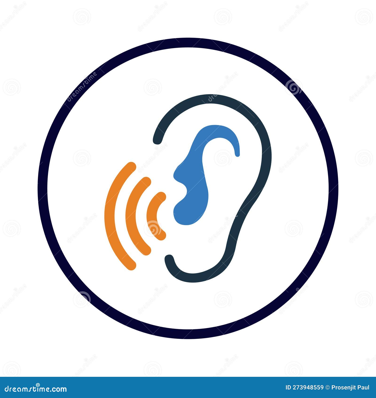 Audio, Audiology, Ear, WIFI, Audiology Icon Stock Vector - Illustration ...