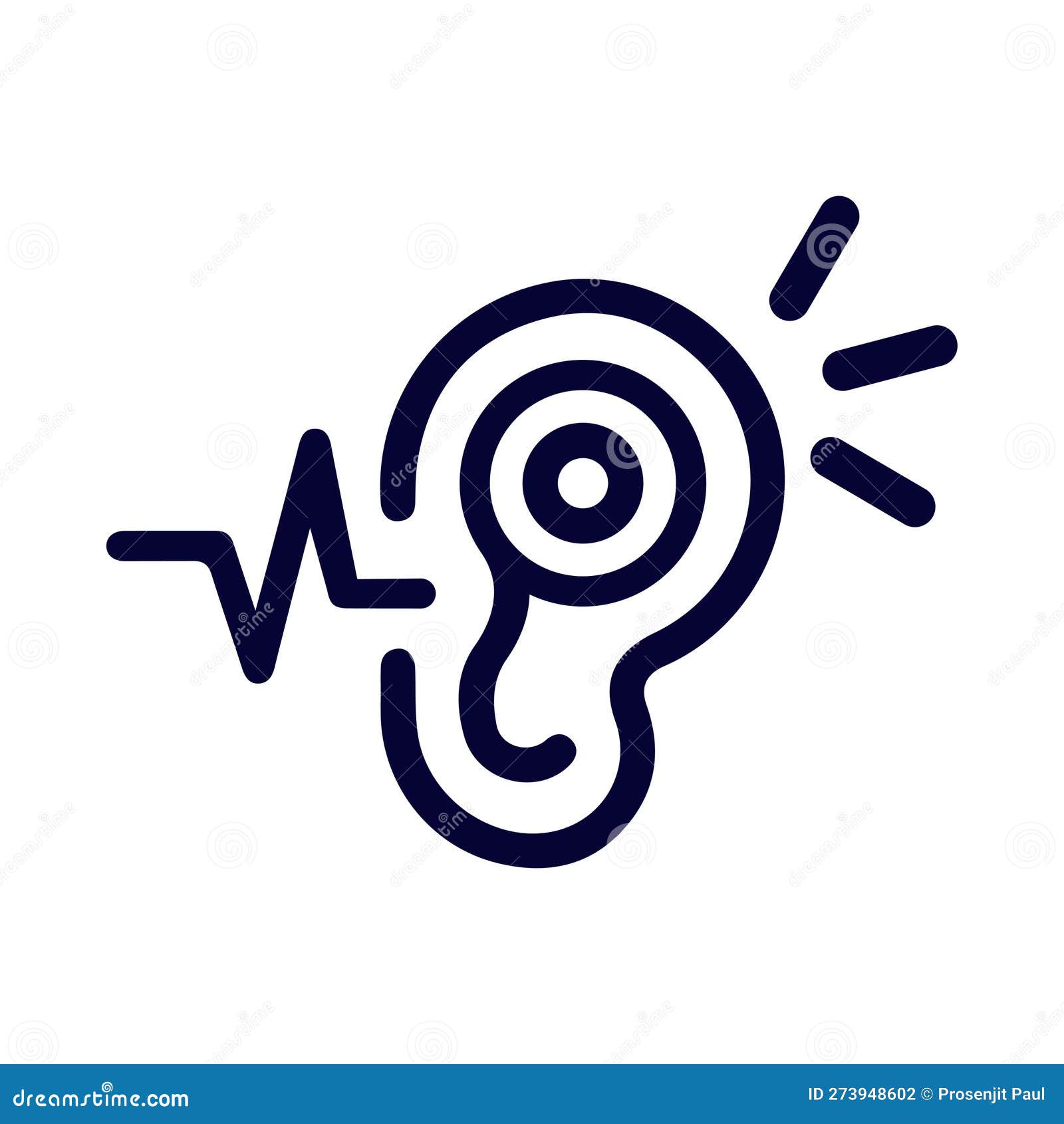 Audio, Audiology, Ear, WIFI, Audiology Icon Stock Vector - Illustration ...