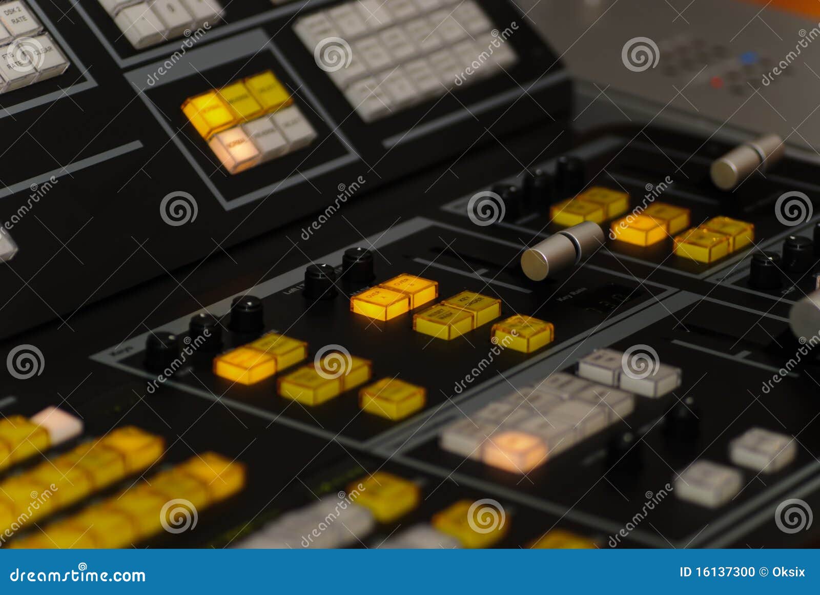Audio board stock photo. Image of control, party, mixer - 16137300