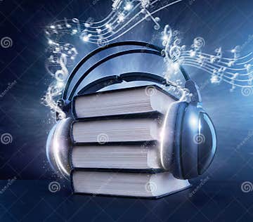Audio book concept stock image. Image of light, listen - 44007737
