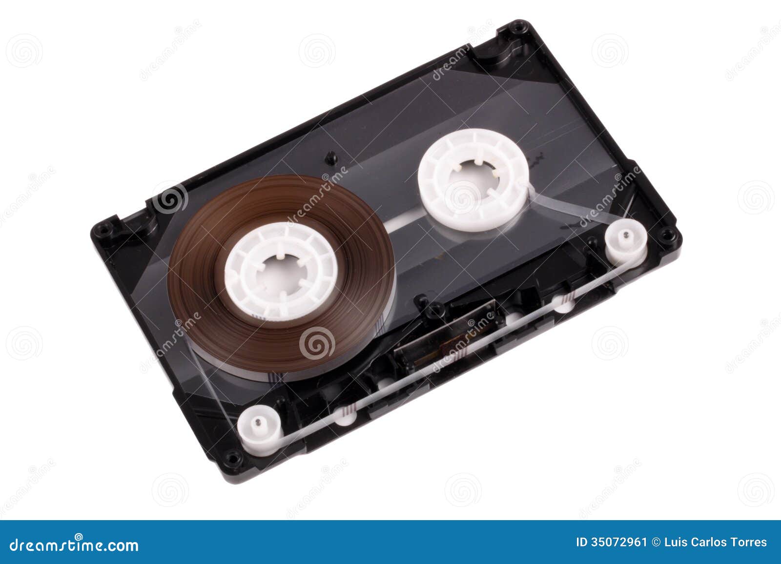 Audio cassette interior stock image. Image of info, interior - 35072961