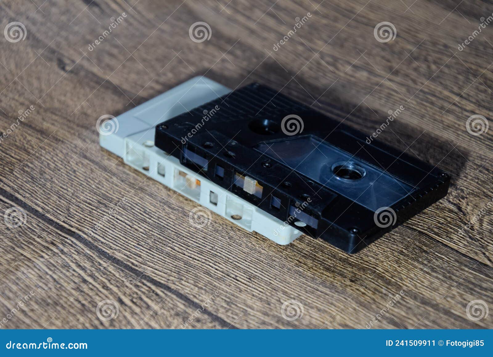 Audio Cassette. Retro Music Medium, Compact Cassette Tape Recorder ...