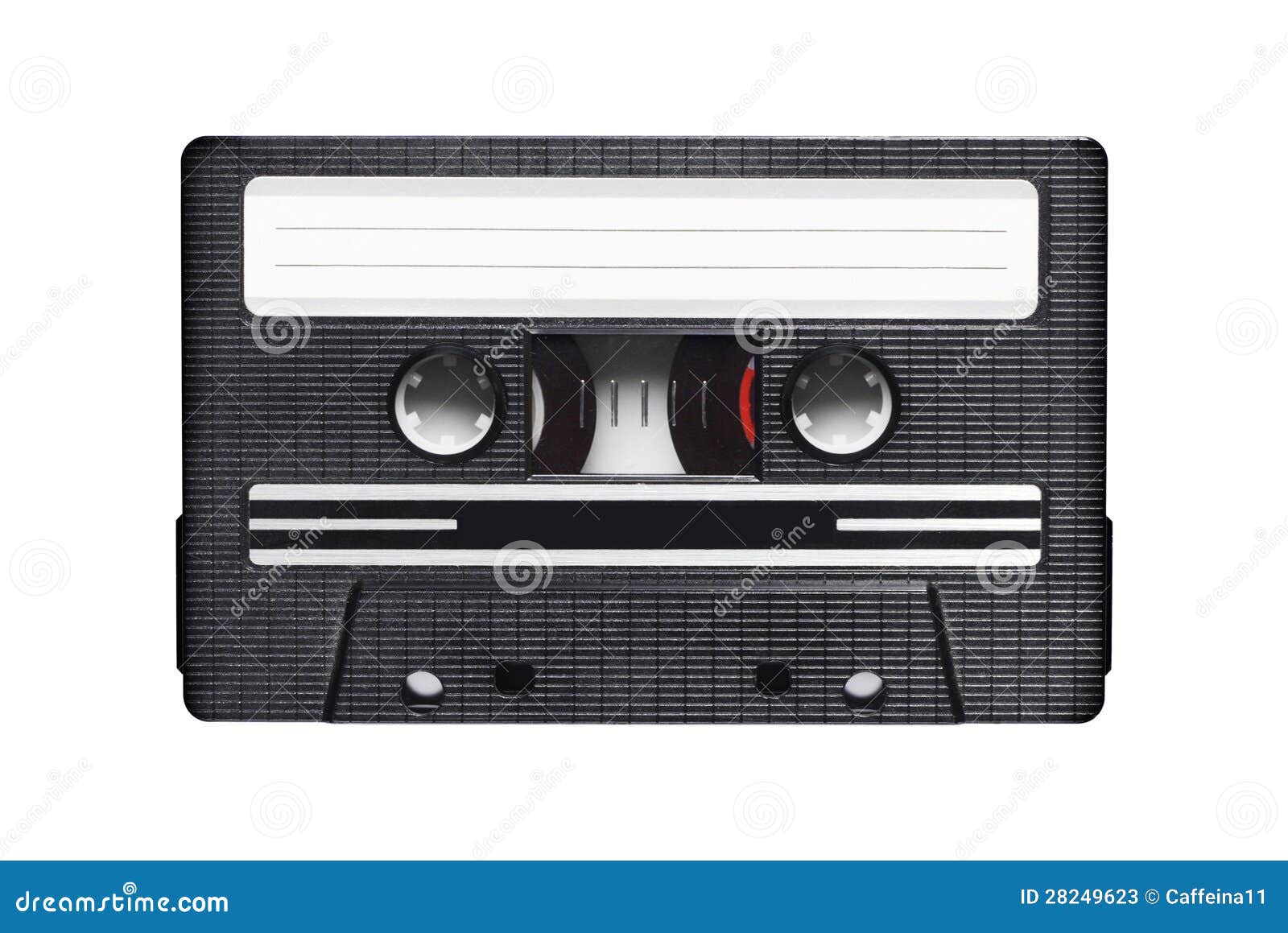 Audio cassette on white stock image. Image of labels - 28249623
