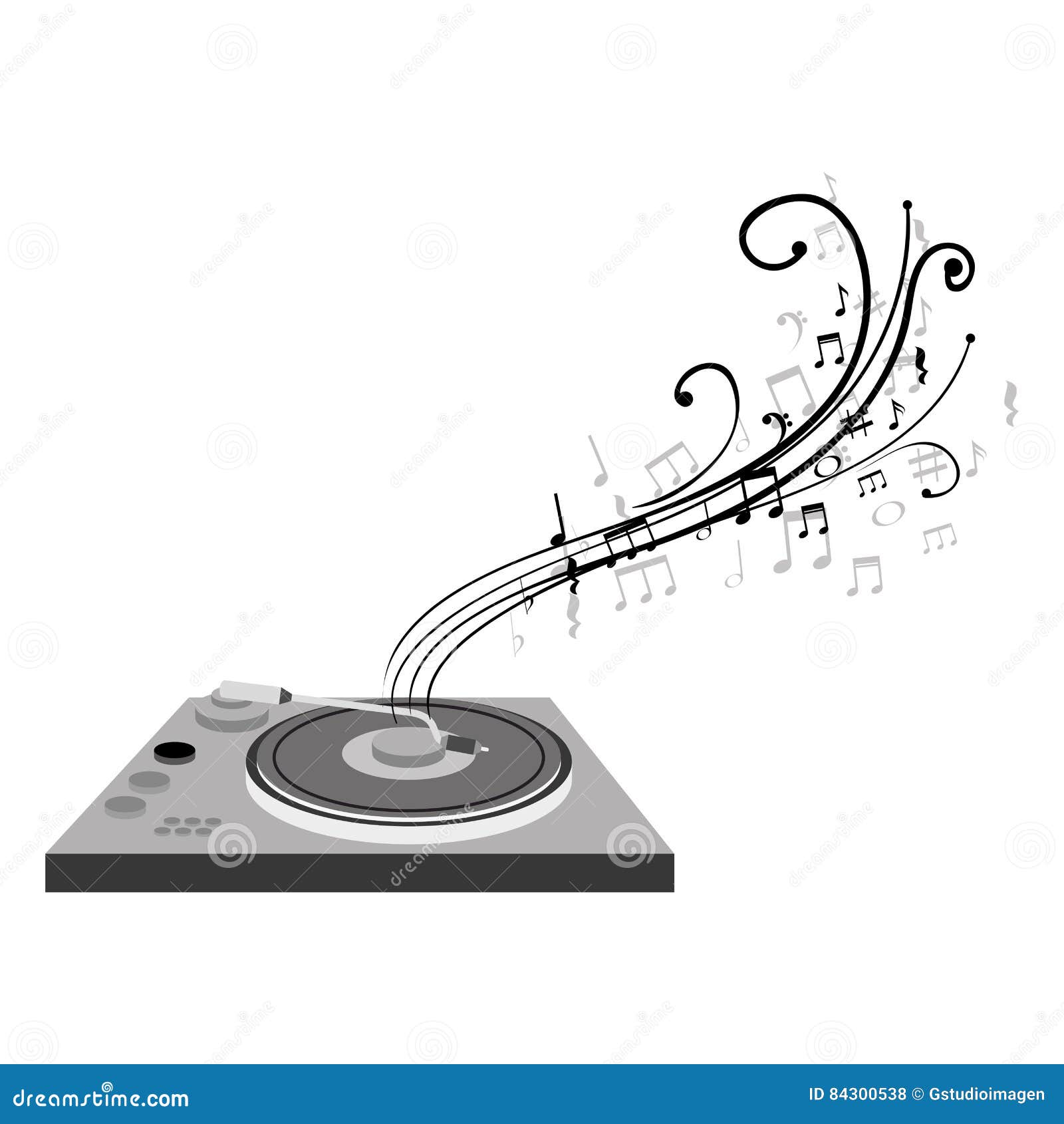Audio console device icon stock illustration. Illustration of device ...