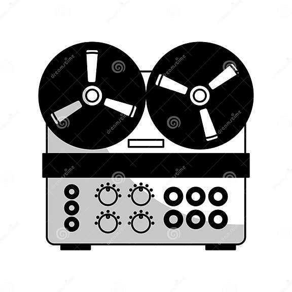 Audio Console Professional Icon Stock Illustration - Illustration of ...