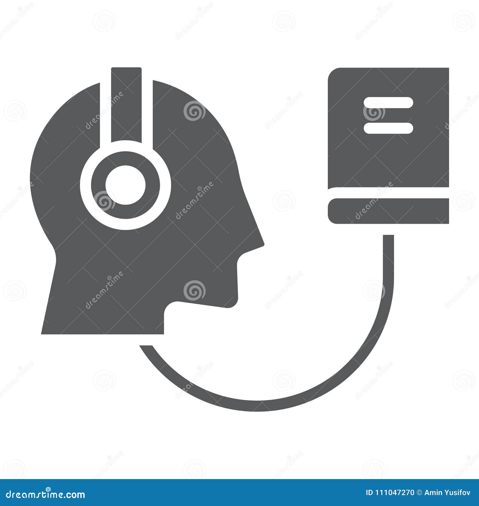 Audio Course Glyph Icon, E Learning and Education Stock Vector ... Audio Course Glyph Icon, E Learning and Education Stock Vector ...