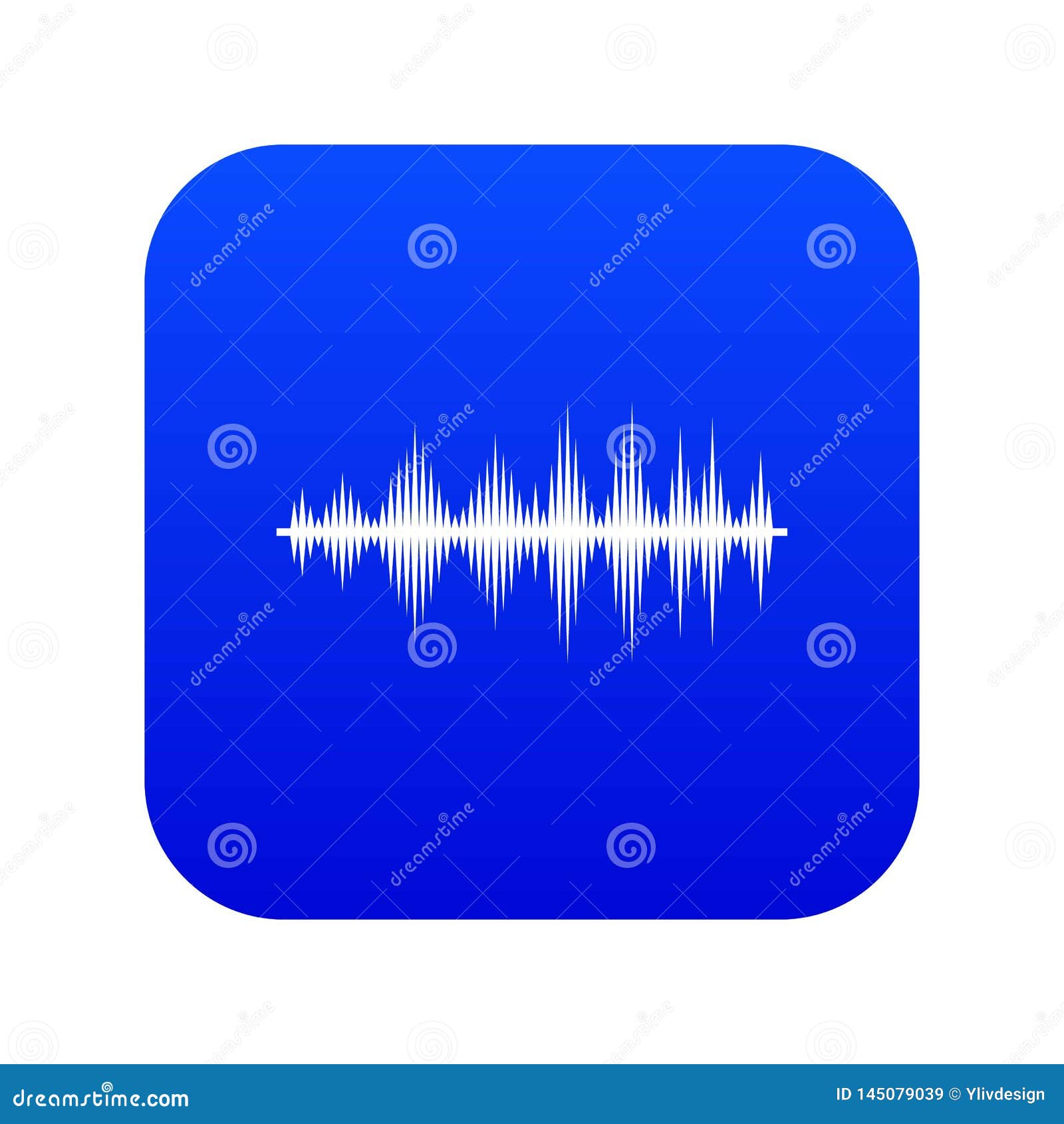 Audio Digital Equalizer Technology Icon Digital Blue Stock Vector ...