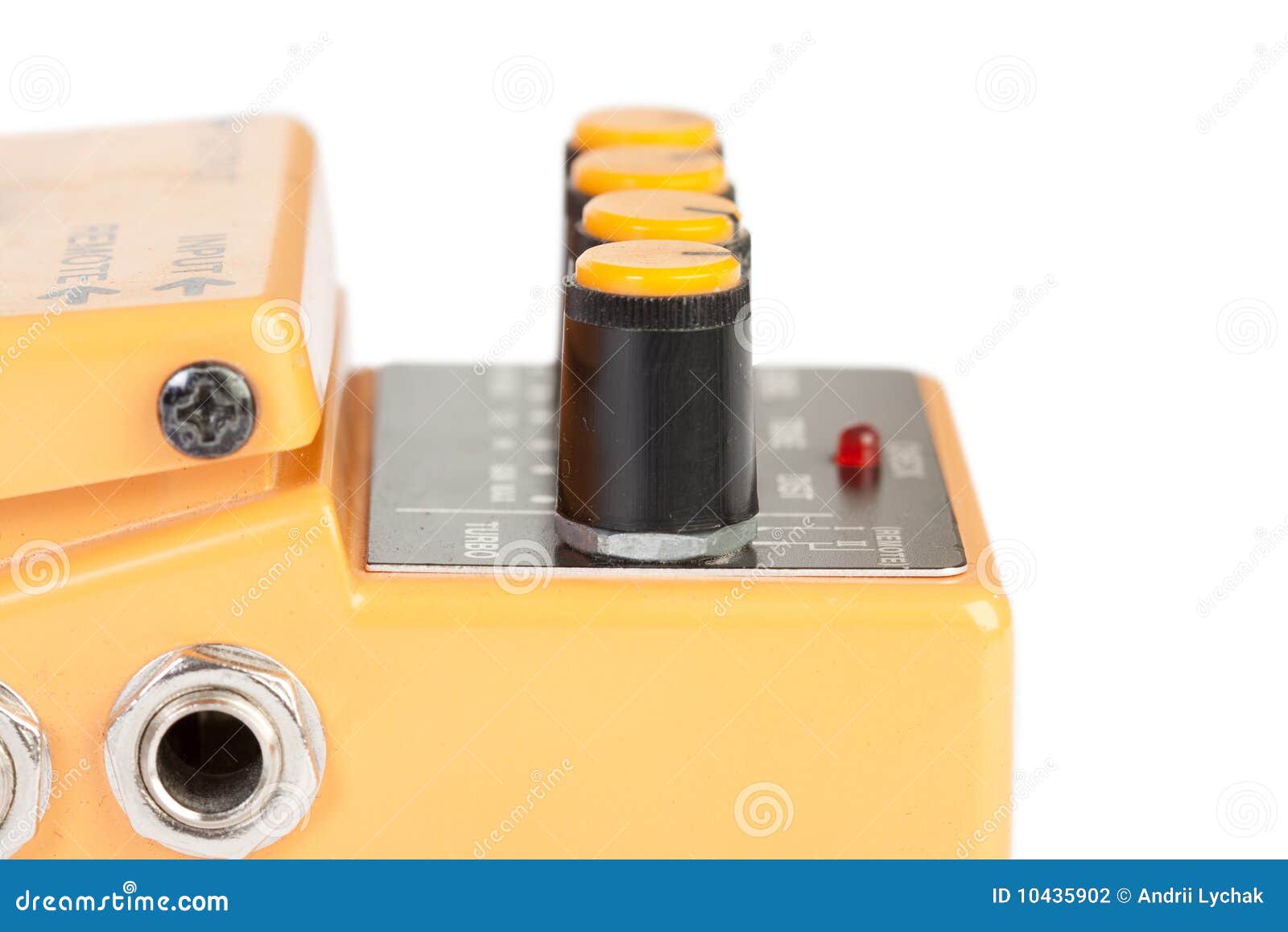 Audio distortion device stock photo. Image of electricity - 10435902