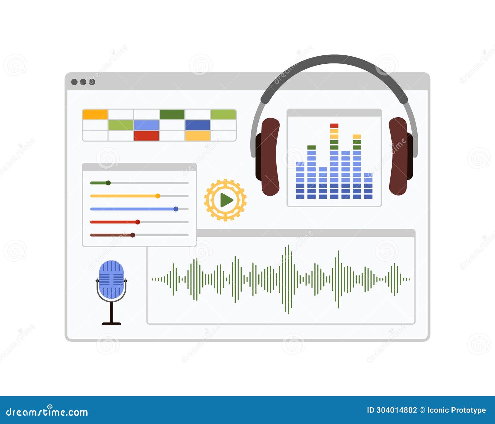 Audio Editing Line Vector Icons And Signs. Editing, Cut, Trim, Amplify ... Audio Editing Line Vector Icons And Signs. Editing, Cut, Trim, Amplify ...