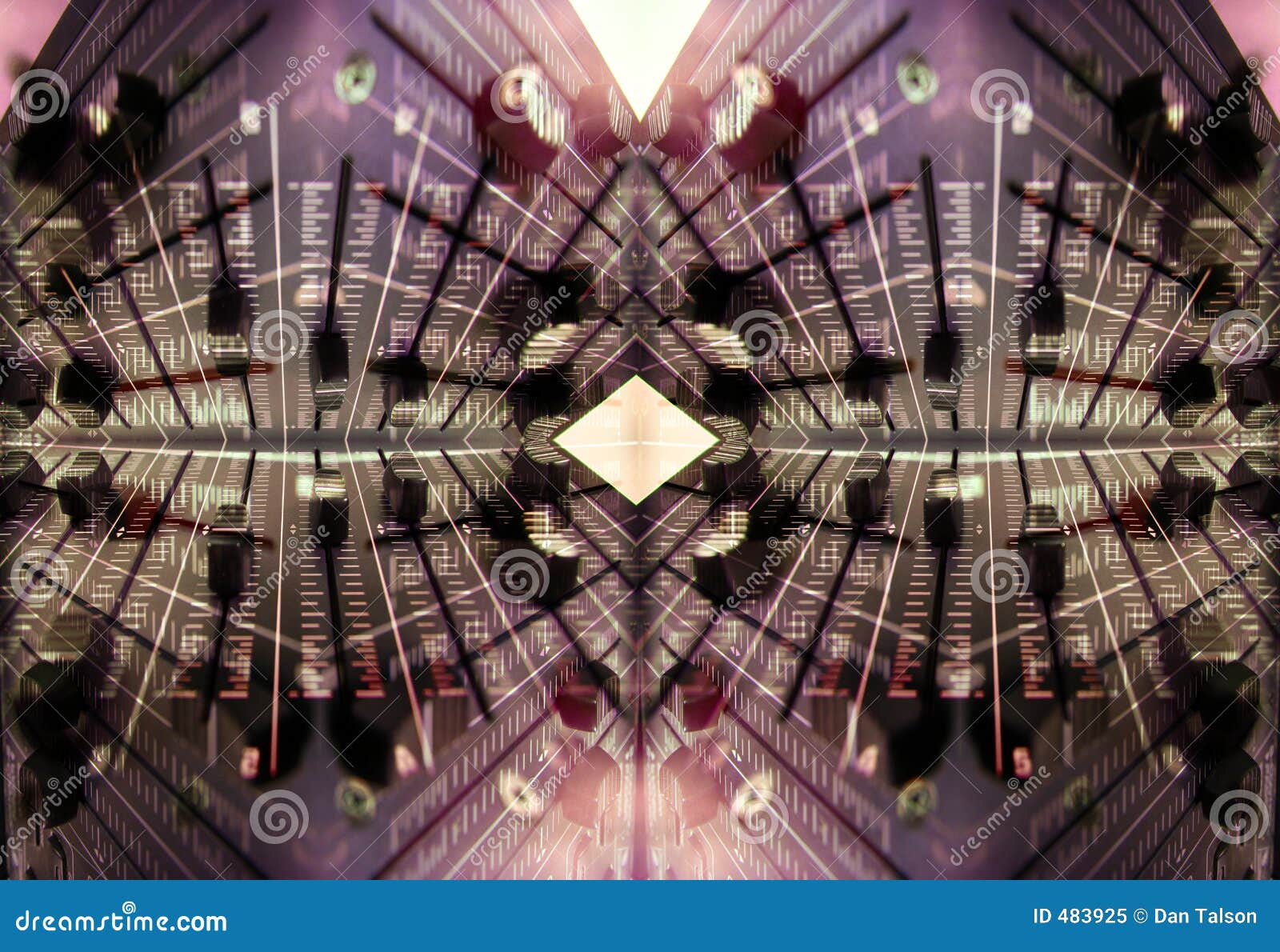 Audio faders pattern stock image. Image of hypnotic, dubassy - 483925