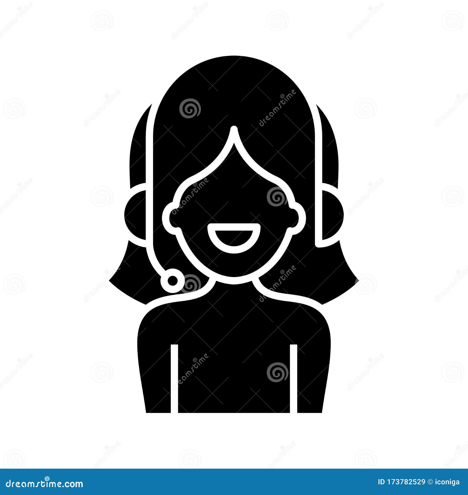 Audio Guide Black Icon, Concept Illustration, Vector Flat Symbol, Glyph ...