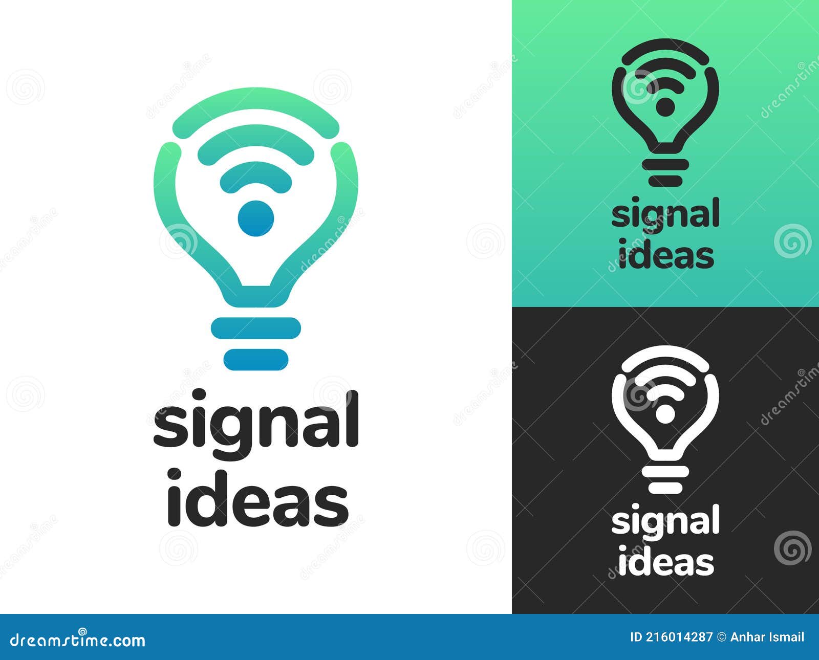 Signal Ideas Logo Design stock vector. Illustration of connectivity ...
